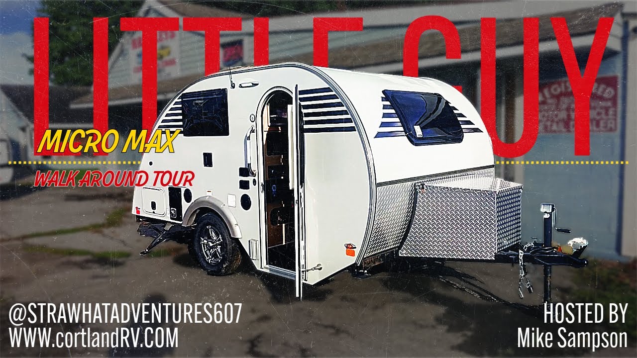 A Garage-able RV? Come with me as we tour the little Guy Micro Max ...