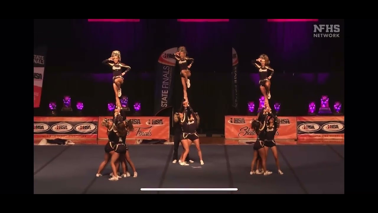 Lemont High School IHSA State Cheerleading Finals 2023 - YouTube