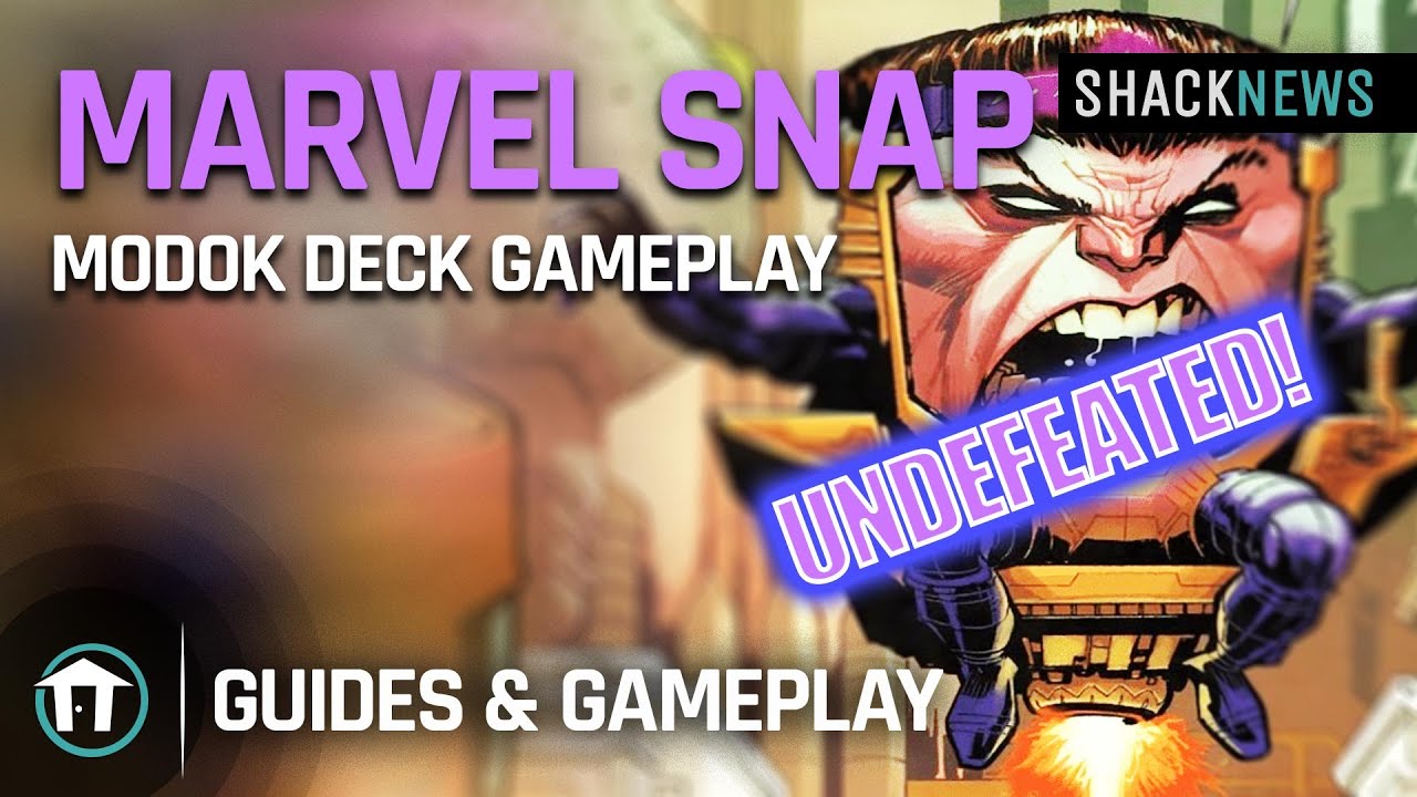 Marvel Snap - MODOK Deck Gameplay - YouTube