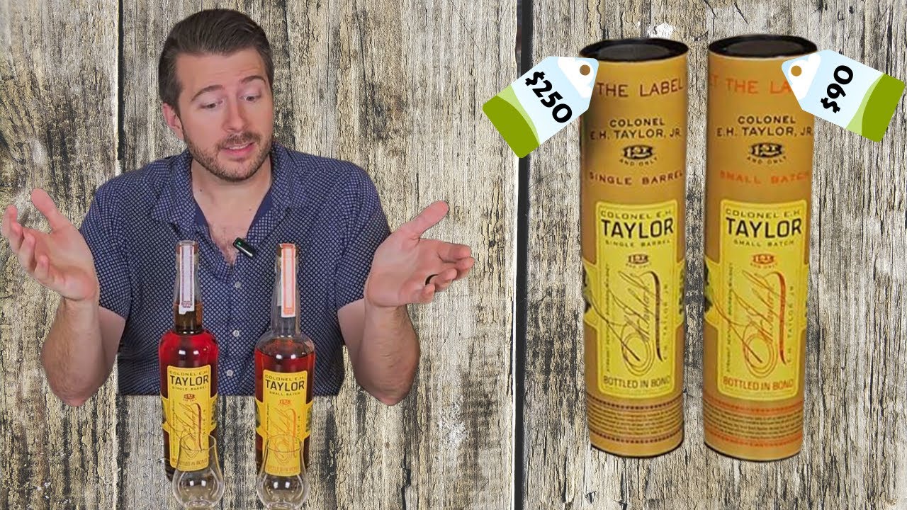 EH Taylor Small Batch vs EH Taylor Single Barrel Review - YouTube