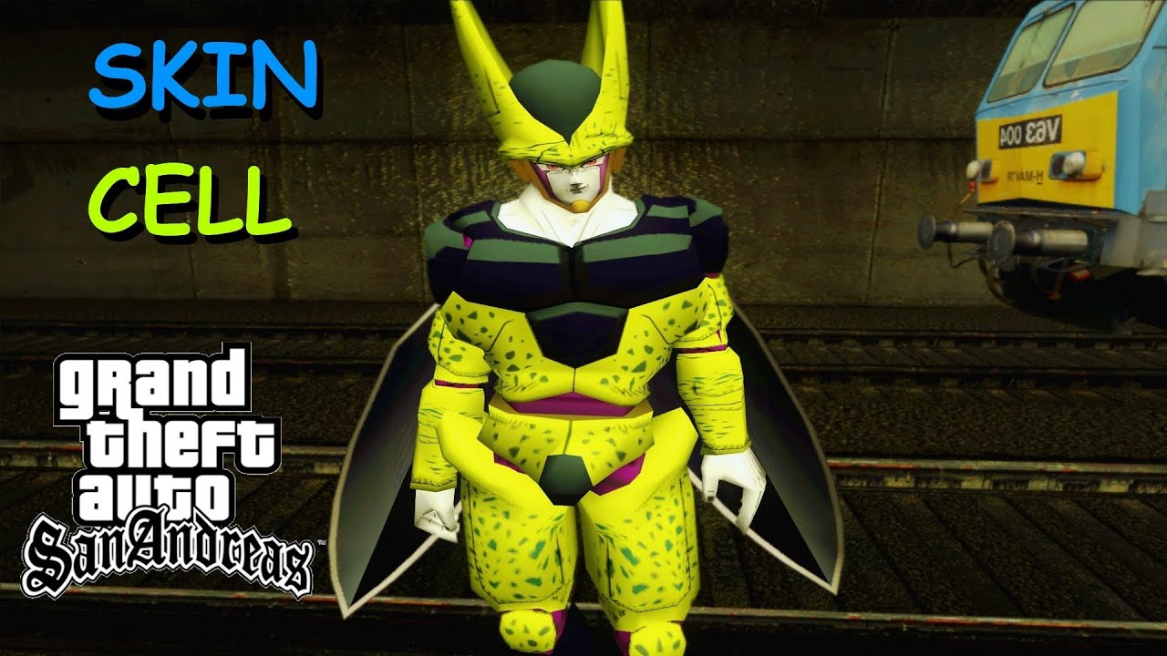DOWNLOAD DBZ SKIN DE CELL By MrAndres5555 PARA GTA SA FULL HD 1080p ...