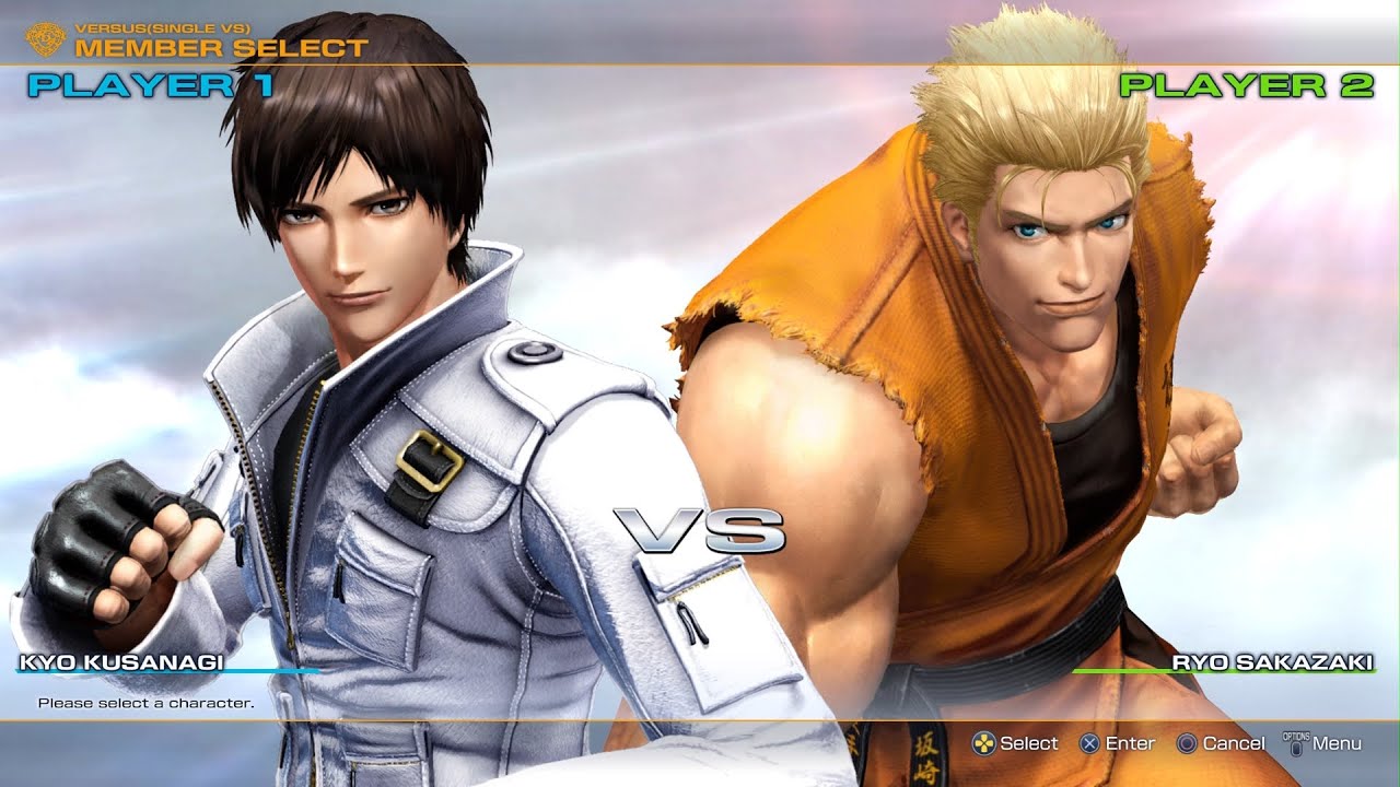 The King Of Fighters XIV | Kyo VS Ryo - YouTube