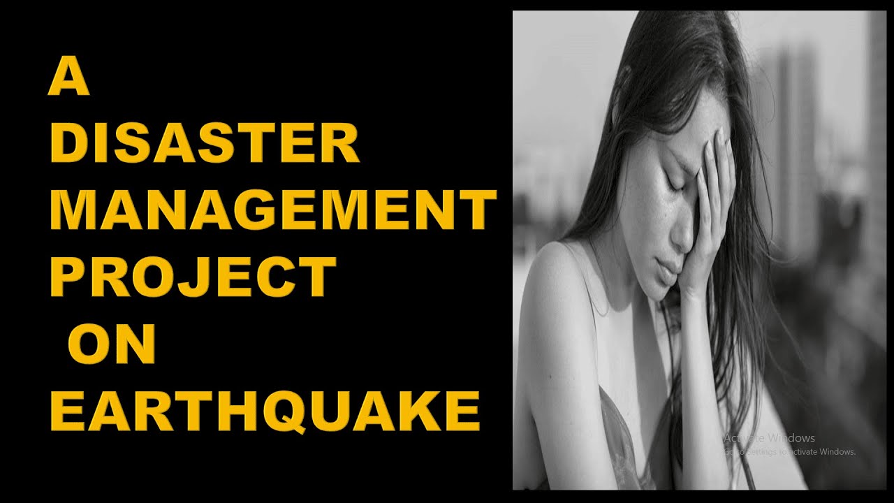 The Best Class 9th Disaster Management Project | SEA 2025 | - YouTube