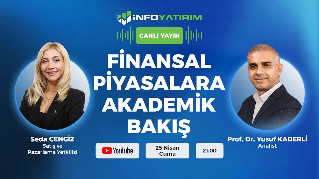 FİNANSAL PİYASALARA AKADEMİK BAKIŞ | Prof. Dr. Yusuf Kaderli Yorumluyor ...