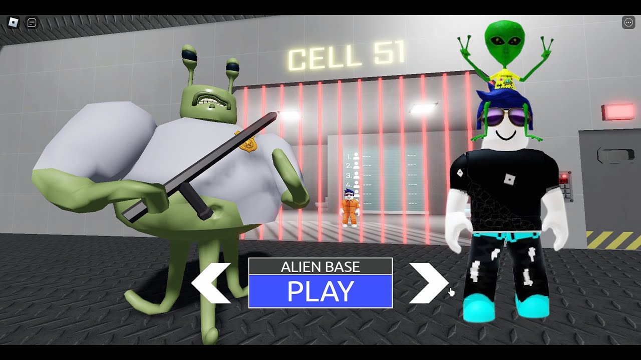 [UPGRADE] ALIEN BARRY'S PRISON RUN!(#OBBY) - YouTube