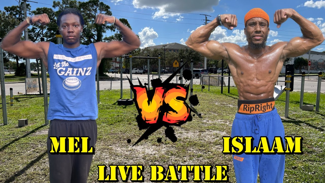 Mel Vs Iz | Live Battle | First Live Together | RipRight & Training Day ...