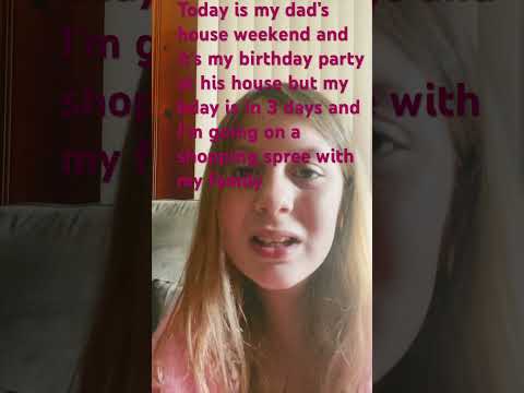 Going on a shopping spree later #song #music I’m turning ten big double ...