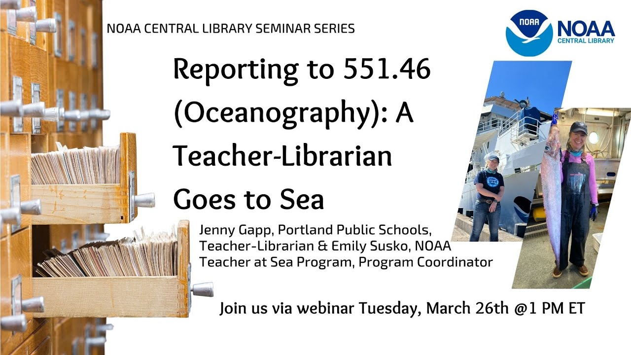 Reporting to 551.46 (Oceanography): A Teacher-Librarian Goes to Sea ...