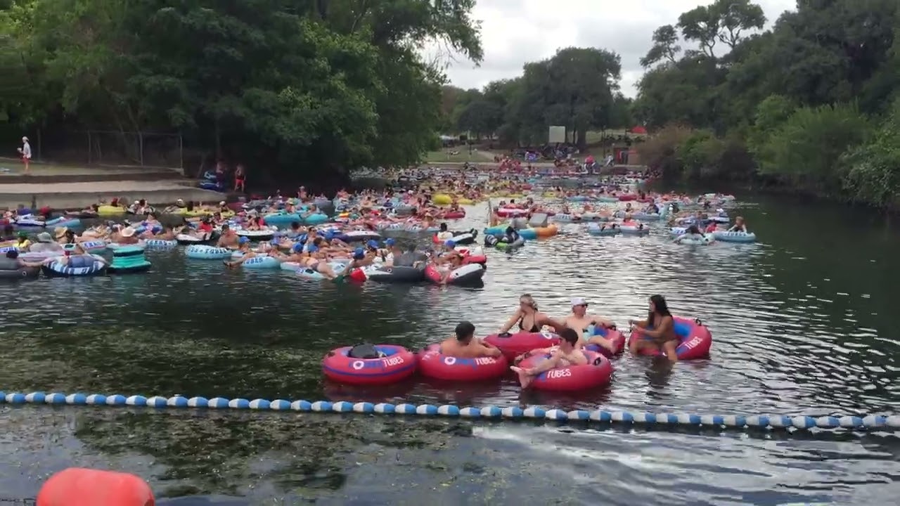 Floating the Comal River in New Braunfels - YouTube