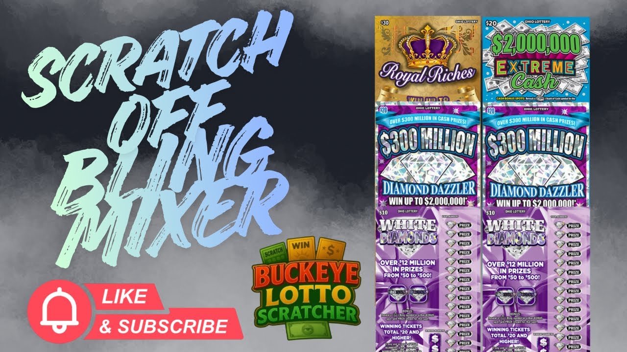 SCRATCH OFF BLING MIXER!! Multiple WINS!! Ohio Lottery Tickets!! 🍀🍀🍀# ...