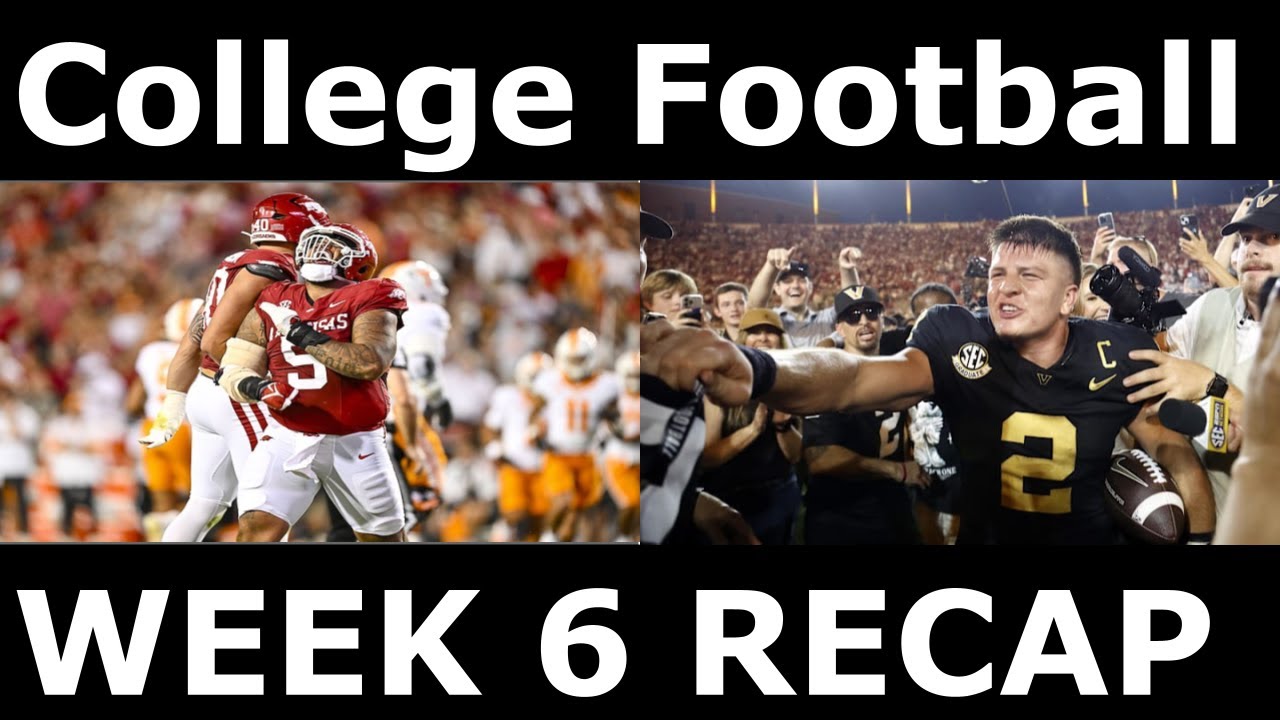 College Football 2024 Week 6 Recap - YouTube