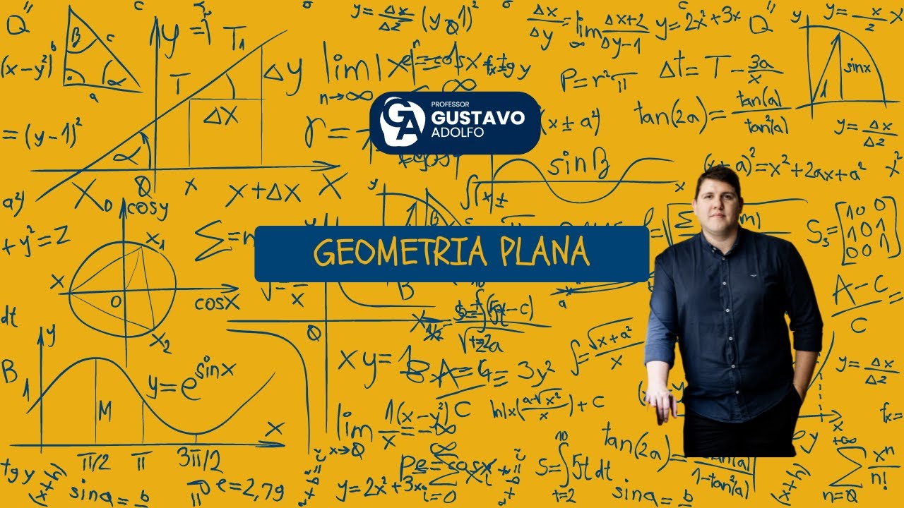 [GEOMETRIA PLANA] Na base AB de um triângulo isósceles de vértice C ...