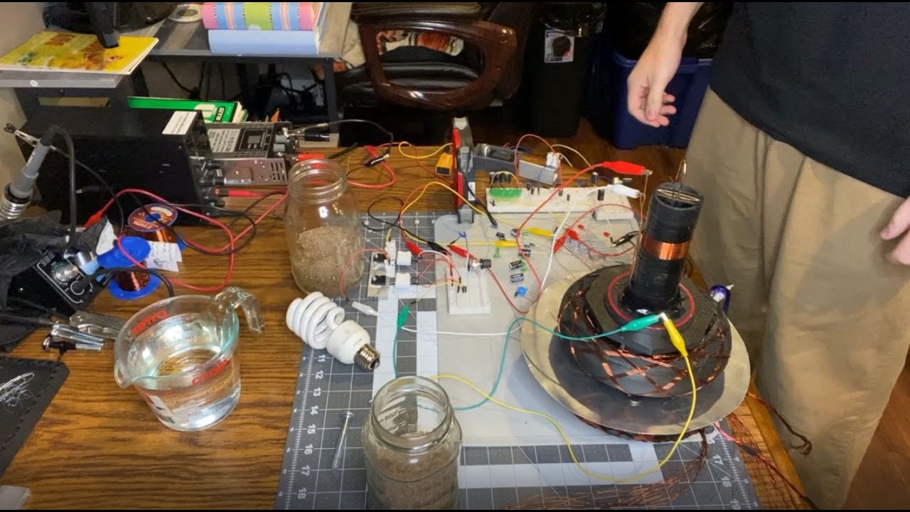 Tesla Coil Log #2 - Grounding With Filtered Water - YouTube