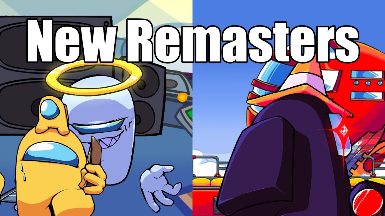 FNF VS Imposter - New remastered songs (Mando/Oversight/Danger) - YouTube