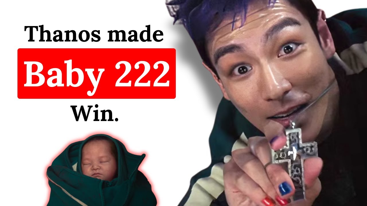 BABY 222 Won Because of THANOS in SQUID GAME SEASON 3 - YouTube