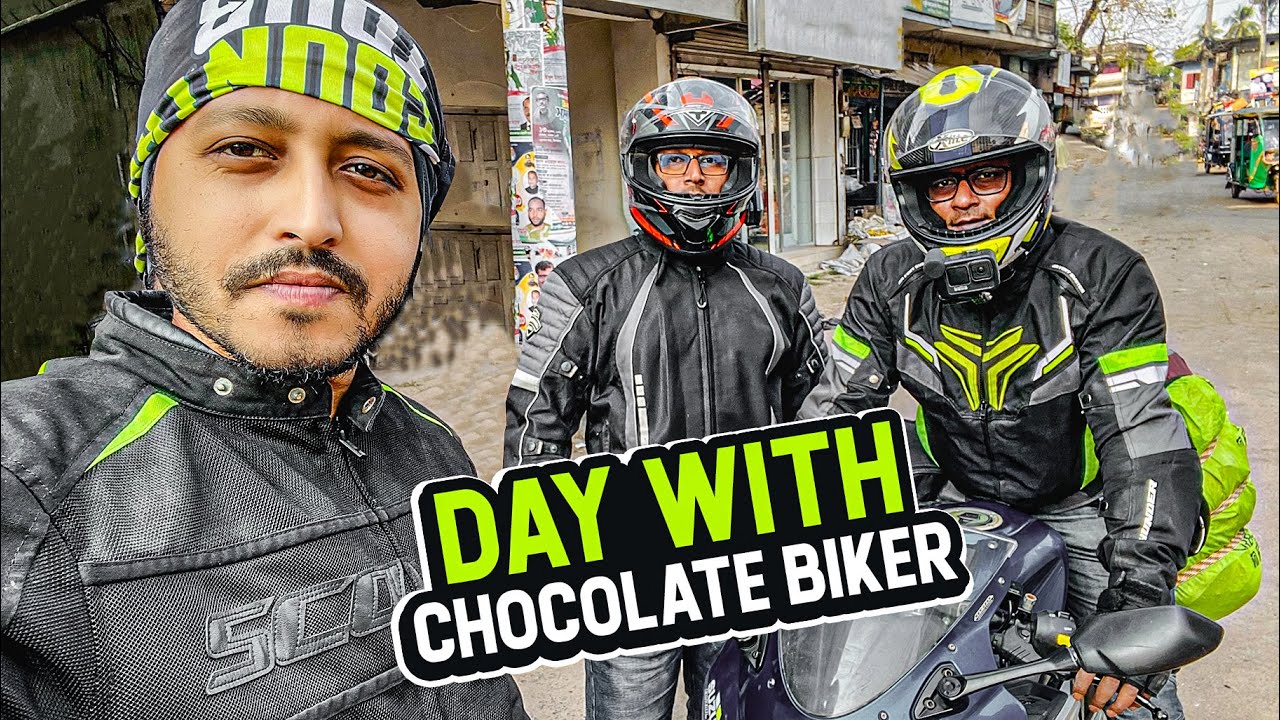 Day with CHOCOLATE BIKER TORU ️ Short day Long Tour 🔥 Yamaha MT-15 ...