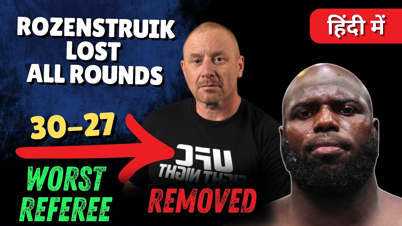 Worst Judge Removed from UFC 305 | UFC HOTBOX HINDI - YouTube