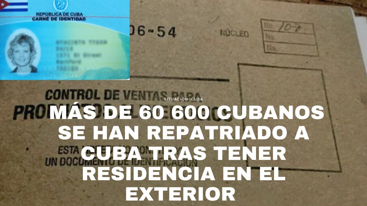 POR LA LIBRETA Y EL CARNE DE IDENTIDAD: MÁS DE 60 600 CUBANOS SE HAN ...