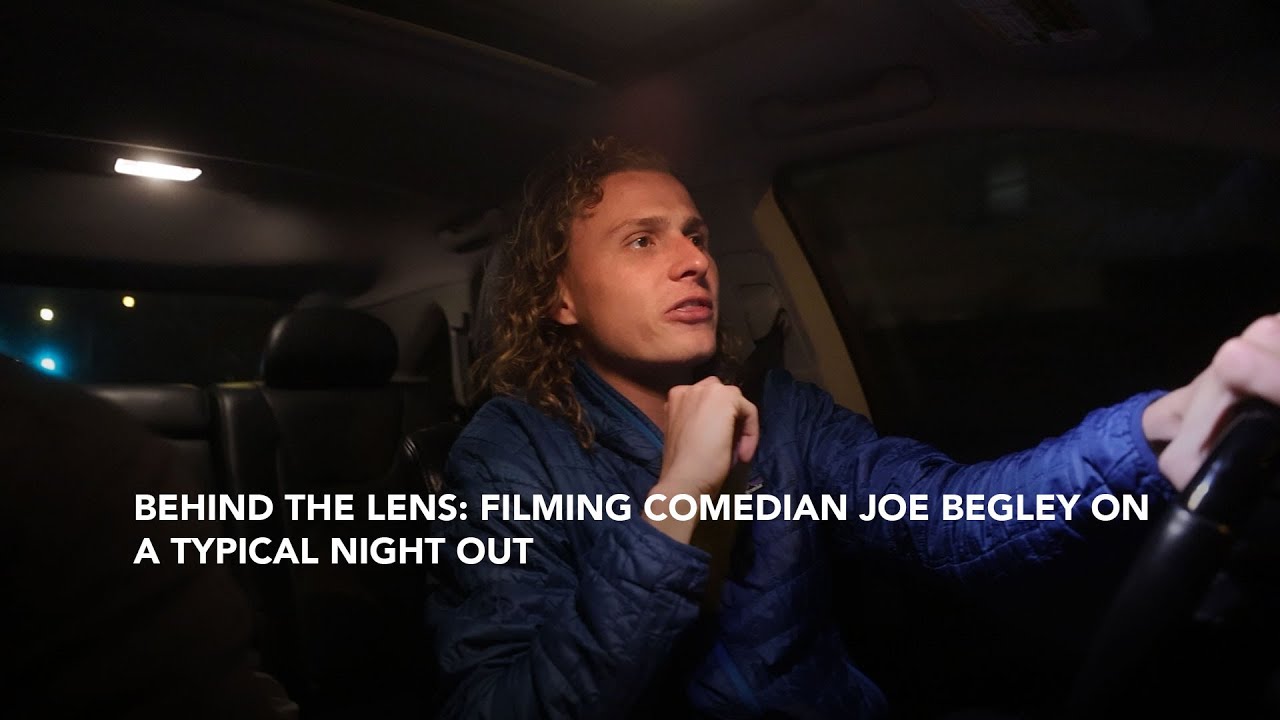 Behind the Lens: Filming Comedian Joe Begley on a typical night - YouTube