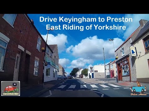 Drive Keyingham to Preston, East Riding of Yorkshire - YouTube