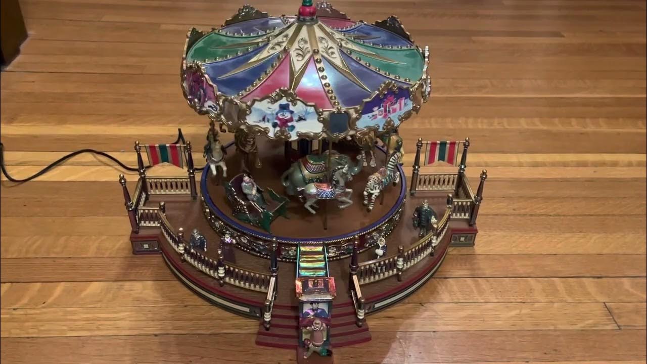 Mr Christmas Musical Holiday Around the Carousel Boardwalk 30 songs ...