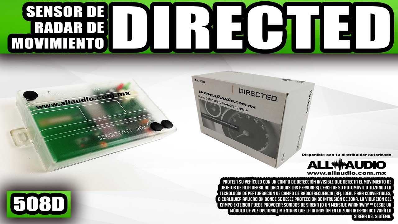 UnBoxing - DIRECTED RADAR 508D - YouTube