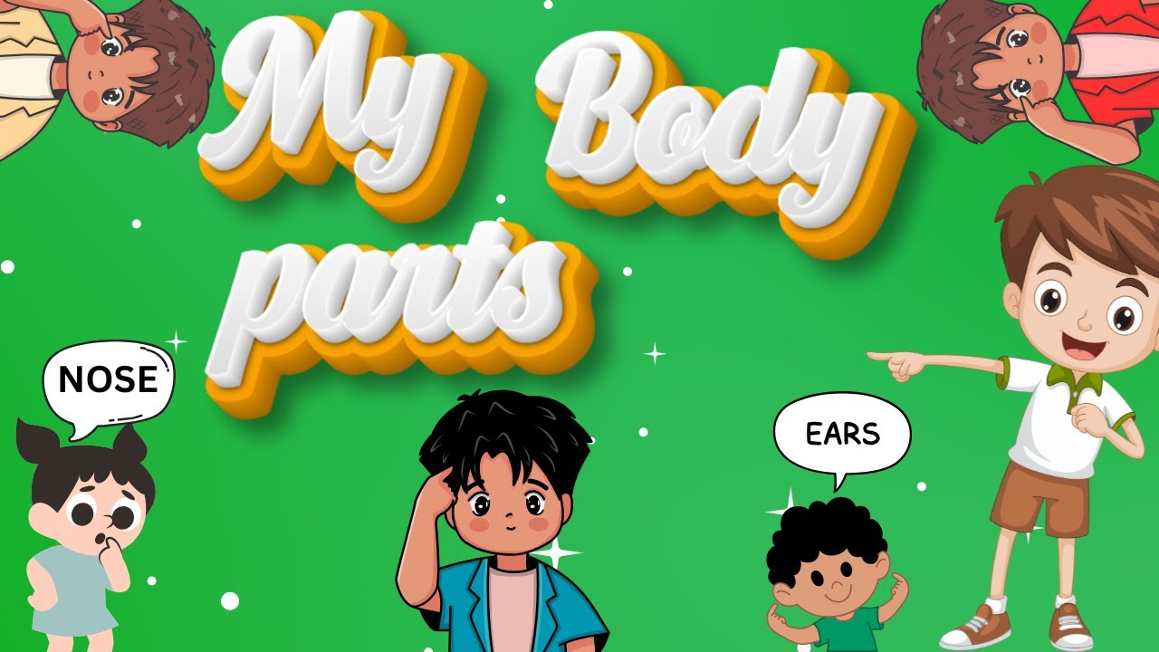 Learn body parts|Nursery rhyme &educational song - YouTube