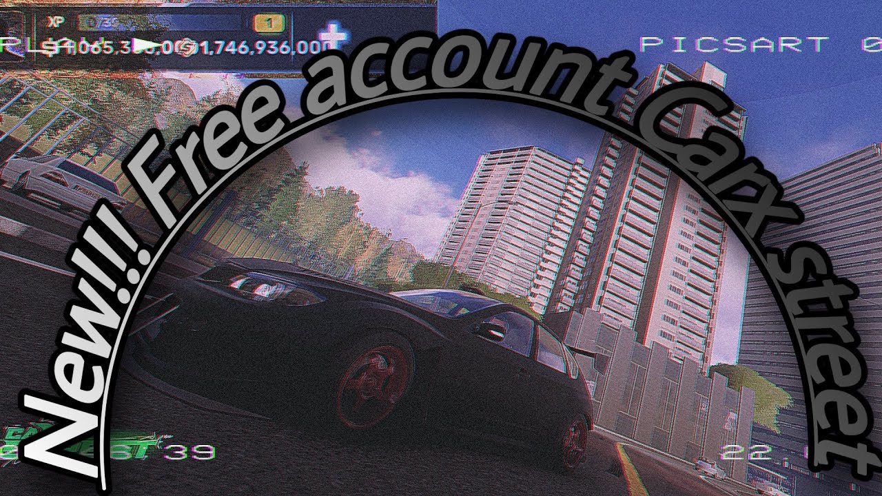 CARX STREET FREE ACCOUNT MOD!!! - YouTube
