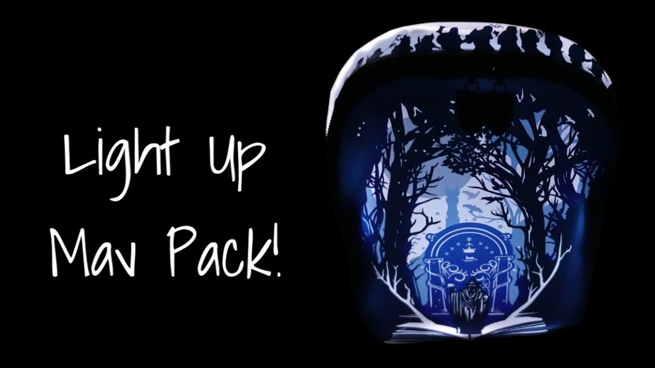 Adding lights to the Mav Pack from Linds Handmade! - YouTube