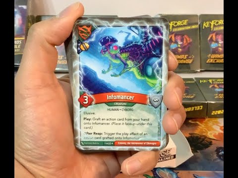 Keyforge Unchained Deck Showcase from Keyforge Celebration 2022 - YouTube
