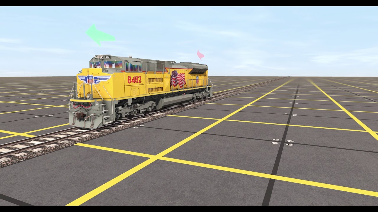 Trainz Simulator Locomotive Collection F40PH and SD70ace - YouTube