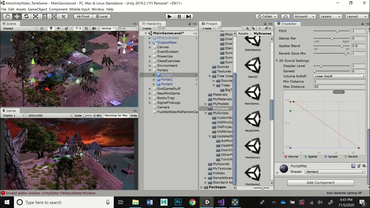 Unity Game Dynamics, Part 3: GUI Screens & Particles - YouTube