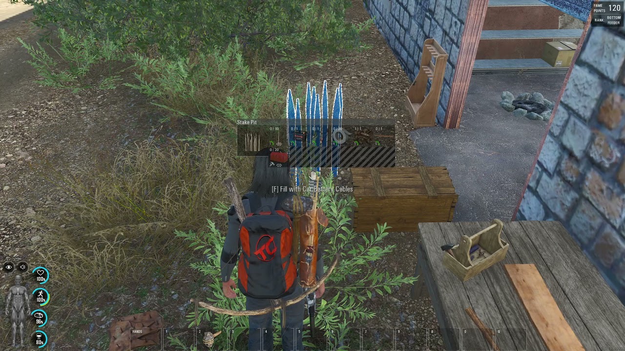 SCUM Base Defense Crafting: Spike Trap - YouTube