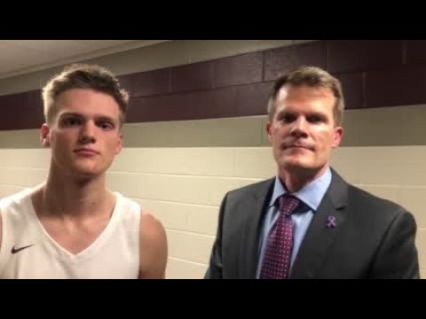 Jenks’ Chase Martin and coach Clay Martin after 2-OT win over Broken ...