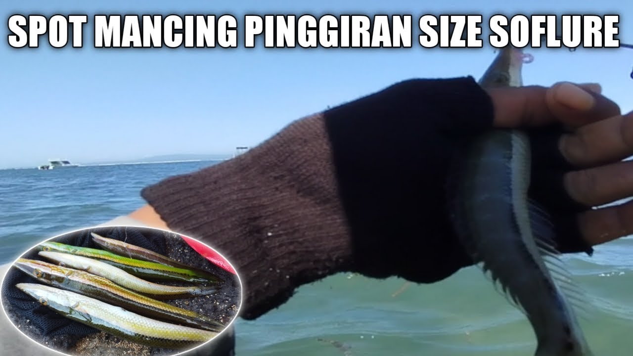 spot mancing pinggiran di Bali // casting ikan sangsit di pantai Sanur ...