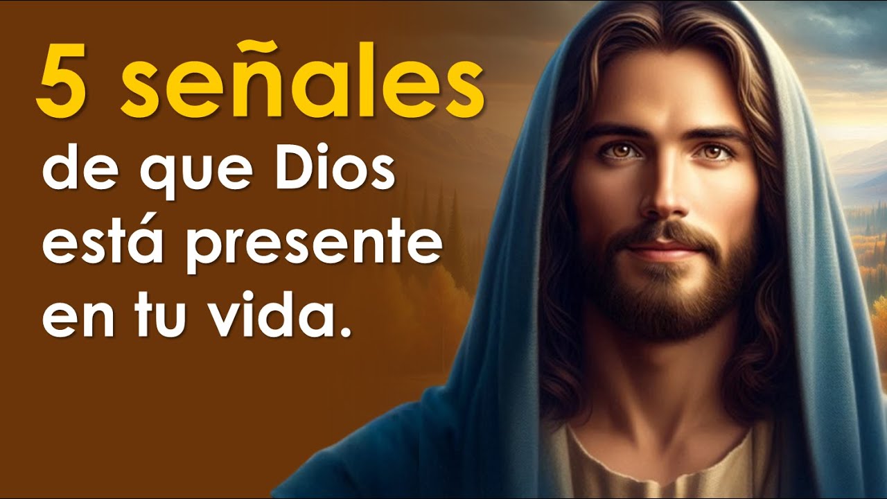 5 SEÑALES DE QUE DIOS ESTÁ PRESENTE EN TU VIDA | Y te ayuda todos los días 🙏 - YouTube