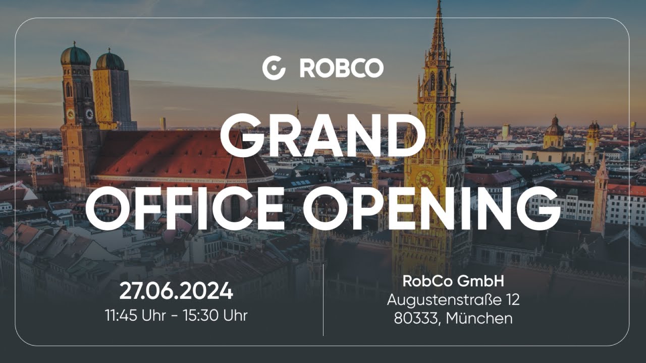 RobCo | Grand Office Opening - YouTube