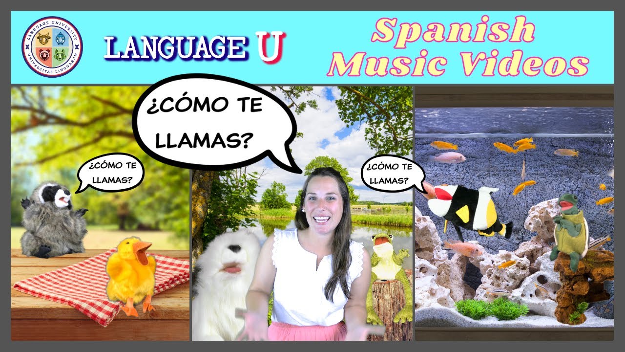 What's Your Name? (¿Cómo te llamas?) | Spanish Music Video - YouTube
