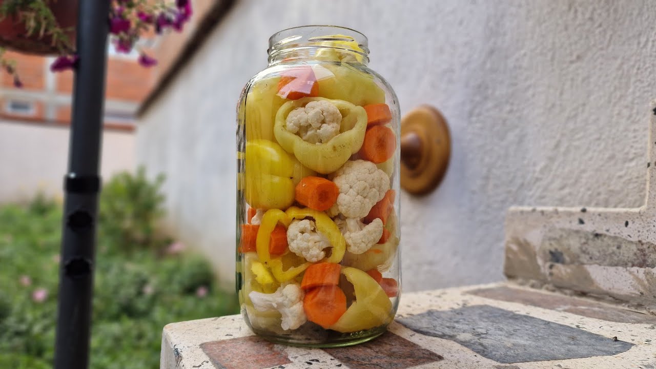 Turshi me Somborka, Pa konservues - YouTube