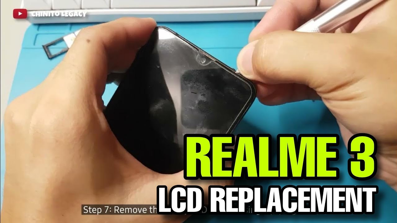 REALME 3 LCD SIMPLE REPLACEMENT GUIDE - YouTube