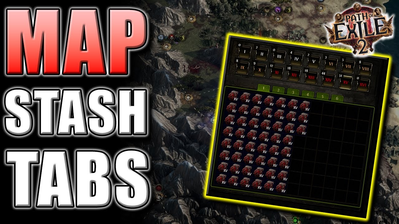 We Finally Have a Map Stash Tab | Path of Exile 2 - YouTube