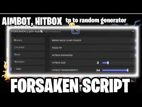 [NEW] FORSAKEN SCRIPT [KEYLESS] [MORE FUNCTIONS] - YouTube