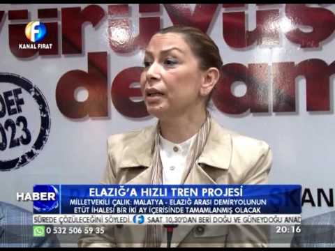 Kanal Fırat Haber - Elazığ'a Hızlı Tren Projesi