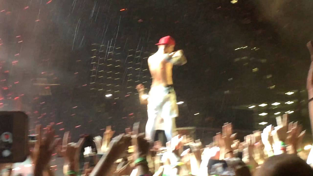 Trees (+ Tyler falling) Twenty One Pilots 6.29.16 - YouTube