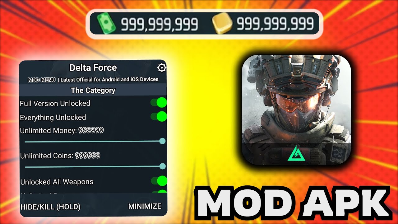 Delta Force MOD APK + OBB (Unlimited Money, Ammo & All Weapons Unlocked ...