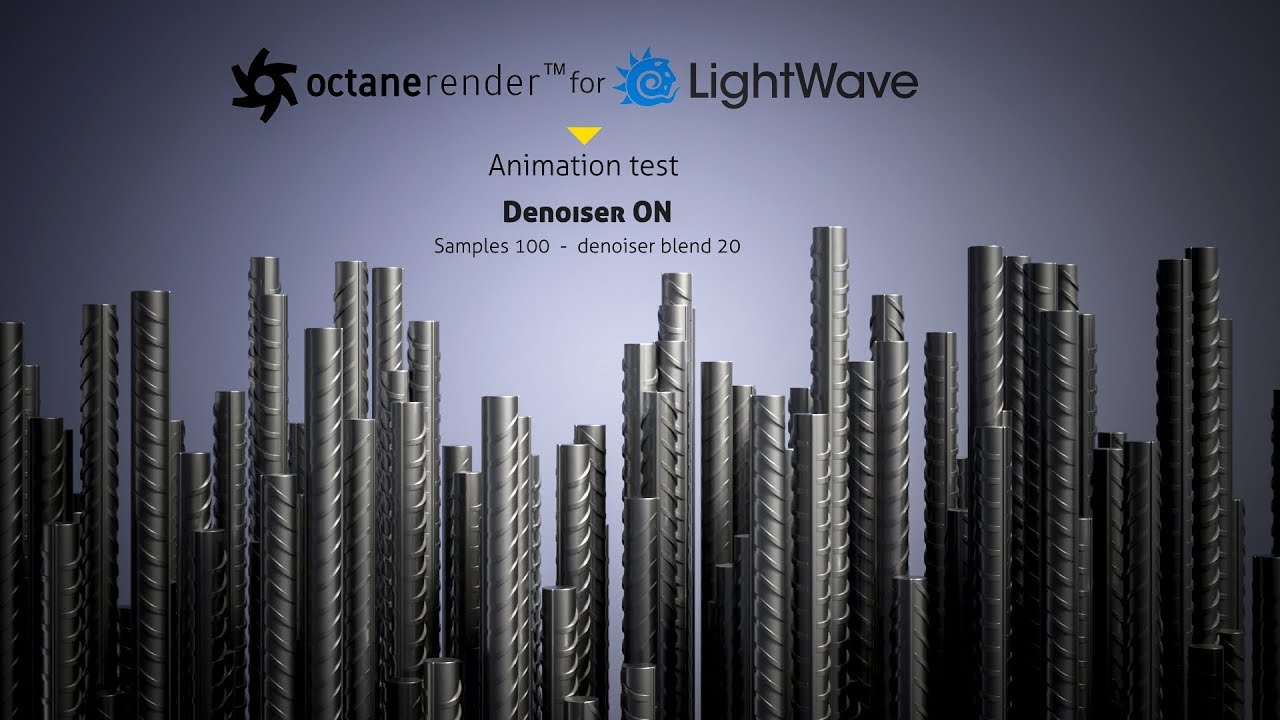 Octane Render for LightWave - Denoiser test with animation - YouTube