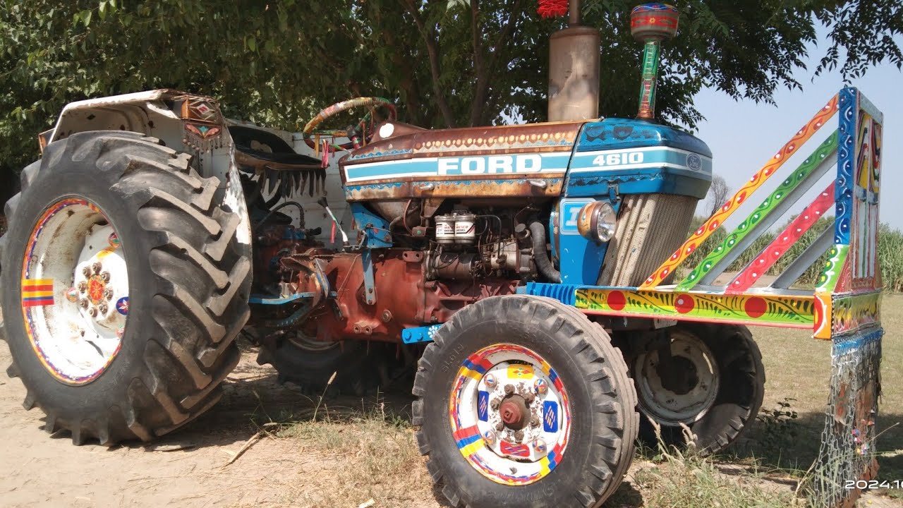 Ford 4610 tractor for sale model 1985 beautiful tractor - YouTube