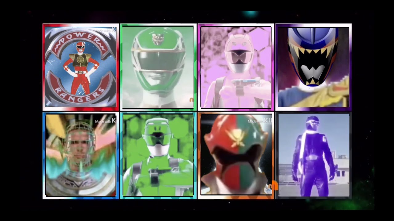 8 NEVER BEFORE SEEN POWER RANGER MORPHS - YouTube