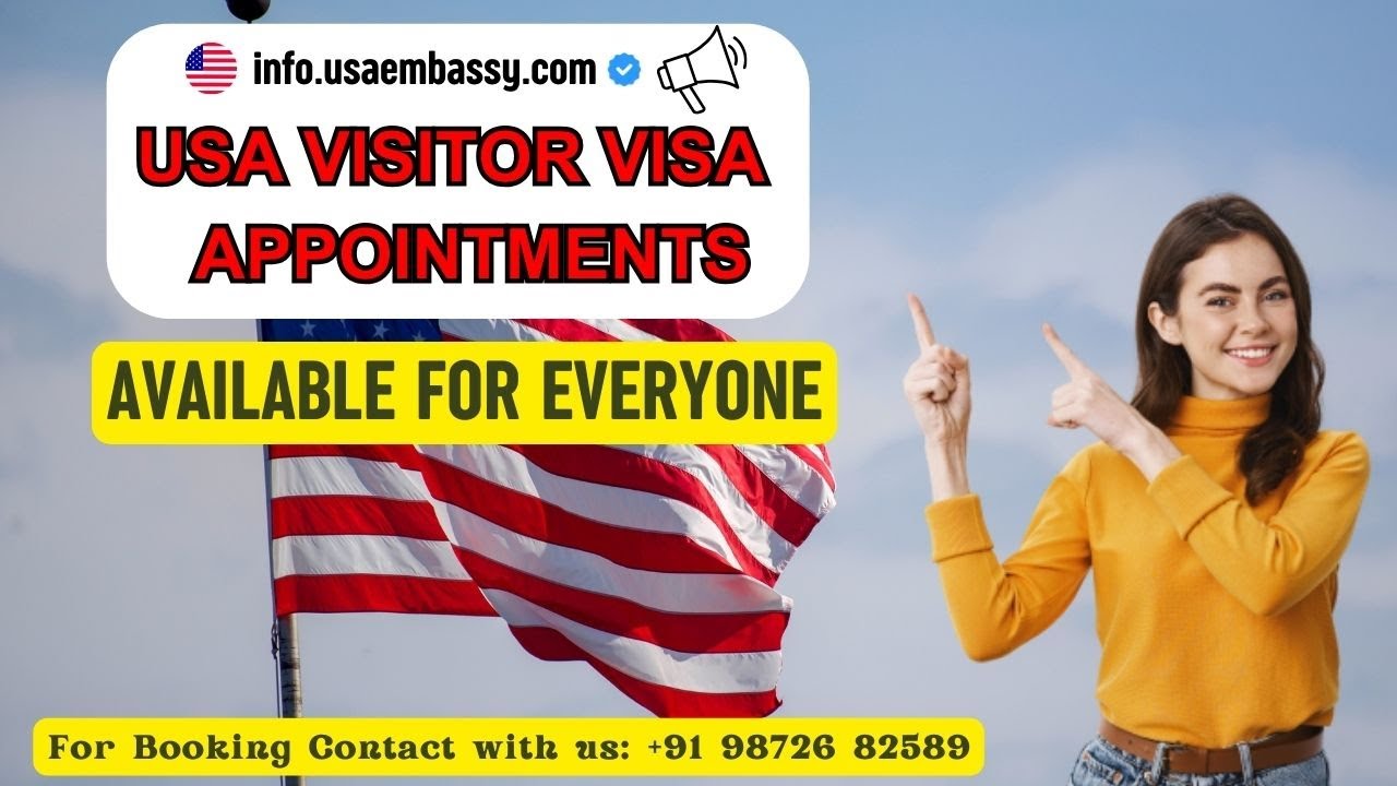 USA visitor visa appointment available for everyone | GS Global ...