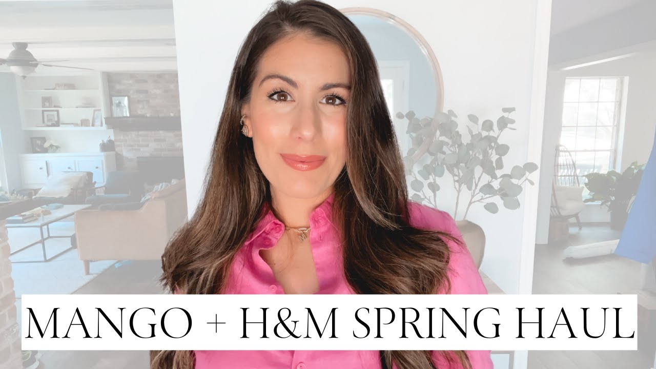 Spring Wardrobe Haul | Mango Outfit Ideas - YouTube